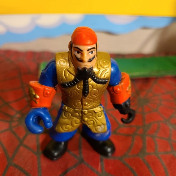 Toys | Fisher Price Imaginext Pirate With Hook Figure Toy Braided Black ...